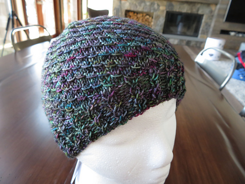 Ravelry: Mermaid Scales Ponytail Hat pattern by Lena Mathisson