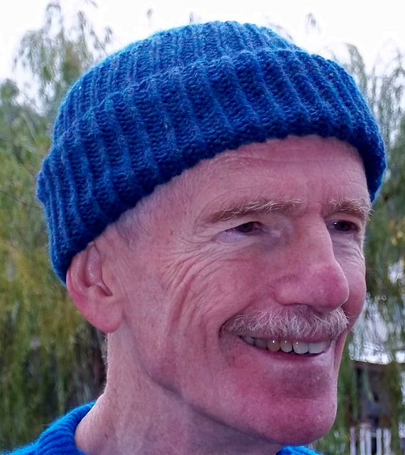 Ravelry: Easy Watch Cap With a Twist pattern by Marcia McCormack