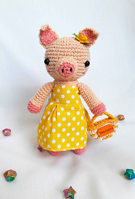 Ravelry: Pixie pig amigurumi pattern by Lenn's Craft