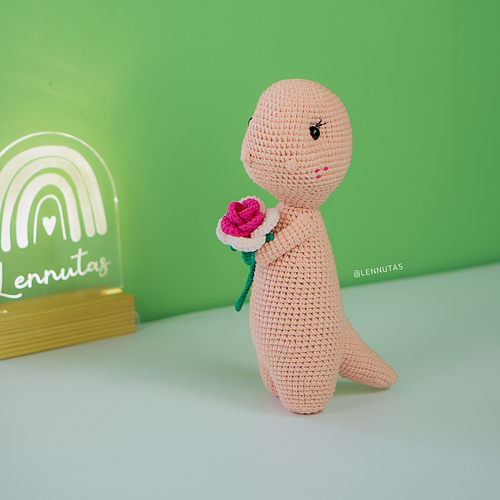 Ravelry: Ruby the Dinosaur pattern by Thao Nguyen Lennutas