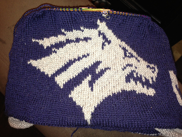 Ravelry: Nevada Wolfpack Chart pattern by Leslie Skinner