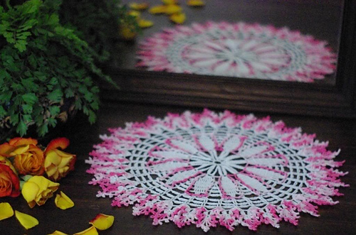 Ravelry: Cathedral Window Doily pattern by American Thread Company