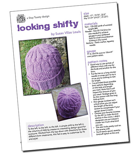 Ravelry: Looking Shifty pattern by Susan Villas Lewis