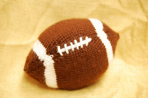 Ravelry: Plush Football pattern by Ali Tong