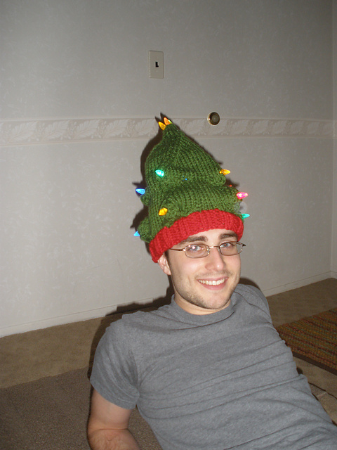 Ravelry: Christmas Tree Hat pattern by PolarKnit