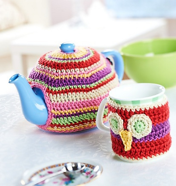 Ravelry: Tea set pattern by Christine Harvey