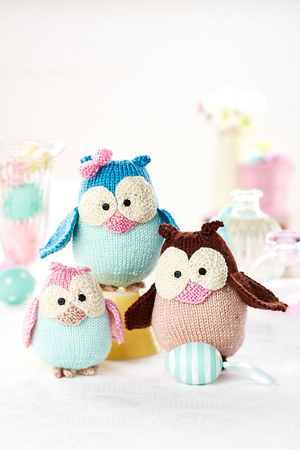 Ravelry: Owl Family pattern by Amanda Berry