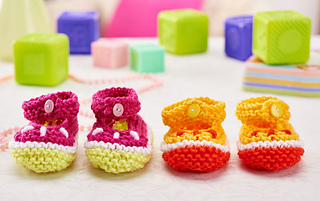 Ravelry: Fruity booties pattern by Knit Crochet Create