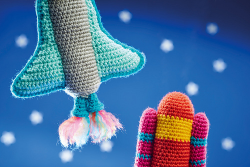 Ravelry: Arlo's Spaceship & Rocket pattern by Hannah Cooper