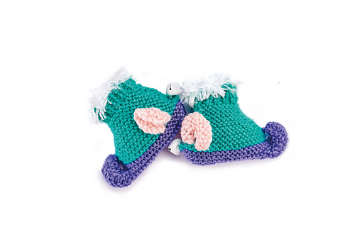 Ravelry: Elf Booties pattern by Claire Garland