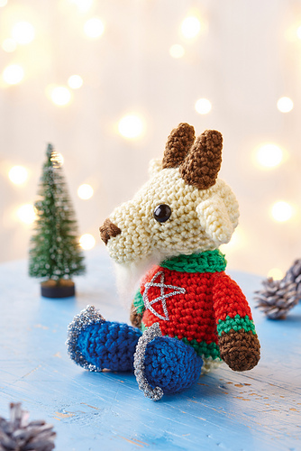 Ravelry: Ice-Skating Goat pattern by Liz Ward