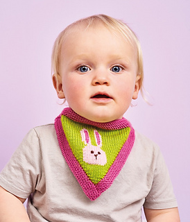 Ravelry: Bandana Bibs pattern by Dawn Finney