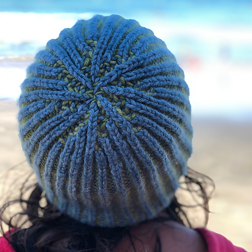 Ravelry: Surfer's Delight - Easy Basic Brioche Hat pattern by Liat Gat