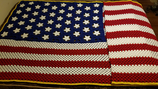 Ravelry: United States Flag pattern by Loi Tra Carter
