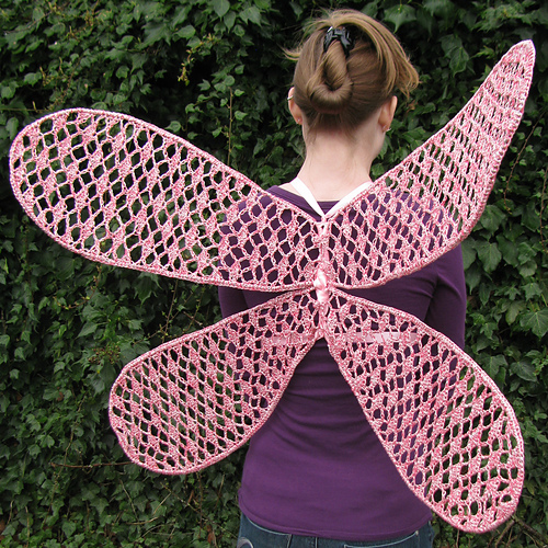 Ravelry: Fantasy Fairy Wings pattern by Kj Hay