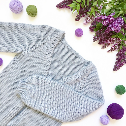 Ravelry: Cozy Cloud Cardigan pattern by Ksenia Naidyon