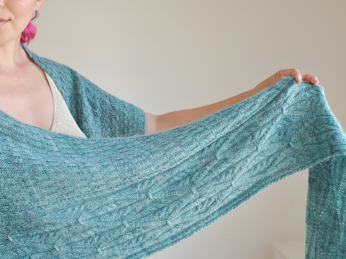 Ravelry: River Flow Shawl pattern by Ksenia Naidyon