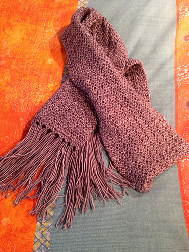Ravelry: The Noro Slip Stitch Stripe Scarf pattern by Renee M
