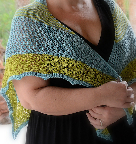Ravelry: The Traveling Companion Shawl pattern by Karen Strauss