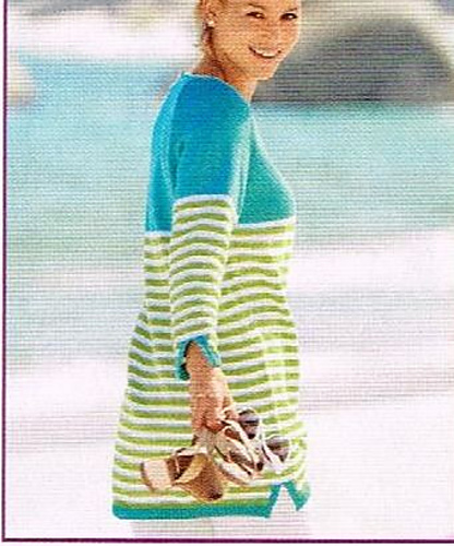 Ravelry: # 21 Gestreifter Raglanpulli pattern by OZ Verlag Design Team