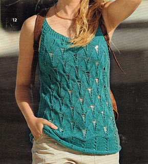 Ravelry: # 12 Top in Petrol pattern by OZ Verlag Design Team