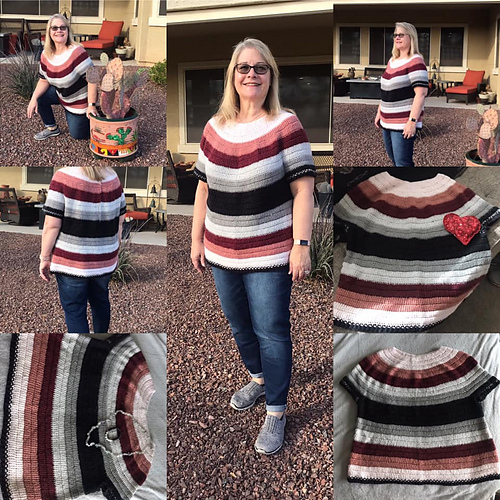 Ravelry: Ribbons Sweater pattern by Marissa Kessler