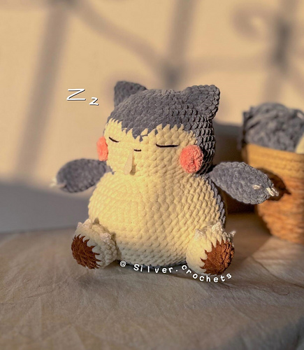 Ravelry: Baby Snorlax pattern by Kaylin Liang