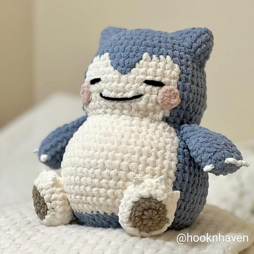 Ravelry: Baby Snorlax pattern by Kaylin Liang