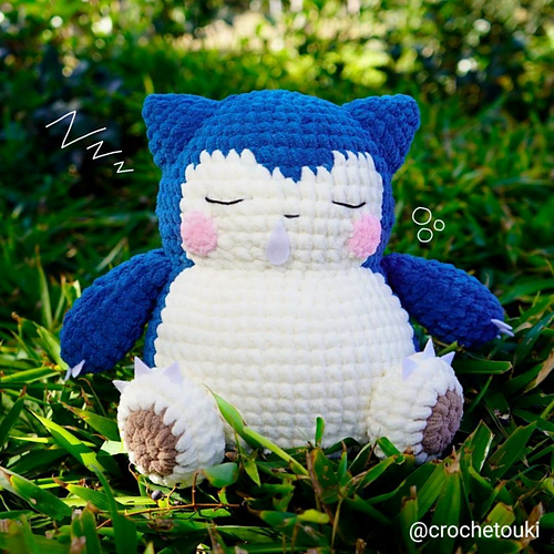 Ravelry: Baby Snorlax pattern by Kaylin Liang