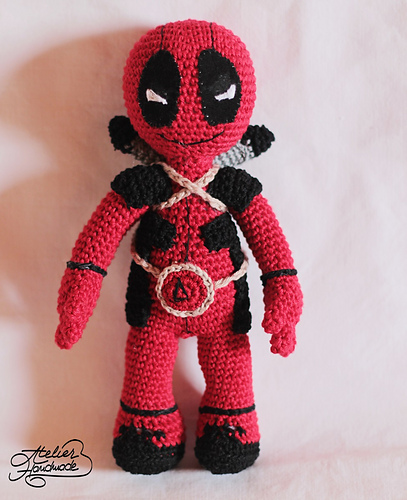 Ravelry: DeadPool toy pattern by Atelier Handmade