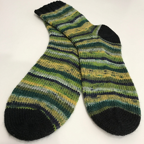 Ravelry: Afterthought heel socks with gusset pattern by Valto Ekaterina