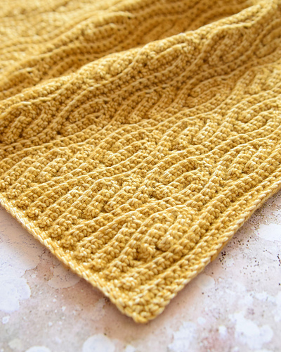 Ravelry: Curly Branches Square pattern by Tatsiana