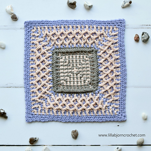 Ravelry: Sea Square pattern by Tatsiana