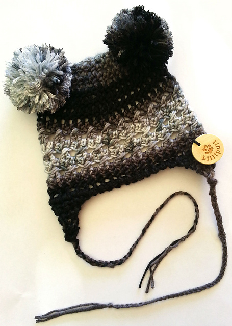 Ravelry: Hattie Earflap Hat pattern by Athena Field