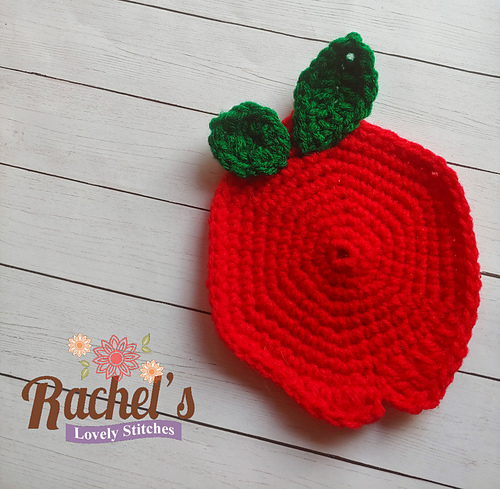 Ravelry: Apple Coaster pattern by Rachel Cantrell