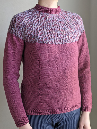 Ravelry: Rose Window Sweater pattern by Lyudmila Aksenik Old