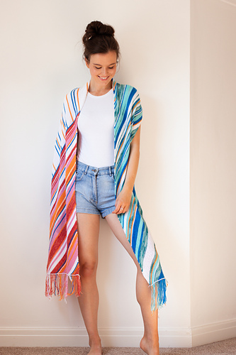 Ravelry: the Brighter wrap pattern by Lily Kate France