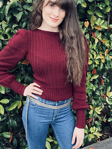 Ravelry: Fine Line sweater pattern by Lily Kate France