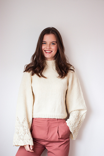 Ravelry: Lytham sweater pattern by Lily Kate France