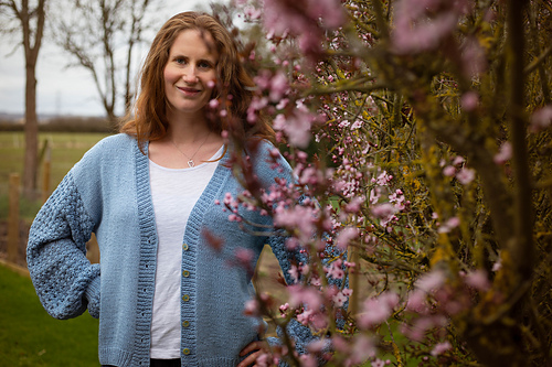Ravelry: the Pink One cardigan pattern by Lily Kate France