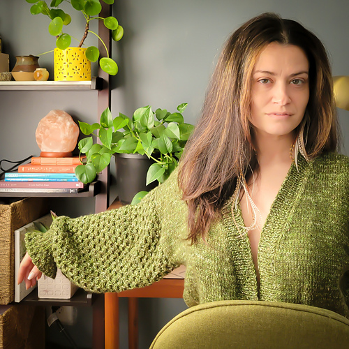 Ravelry: the Pink One cardigan pattern by Lily Kate France