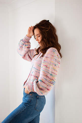 Ravelry: hopelessly devoted cardigan pattern by Lily Kate France