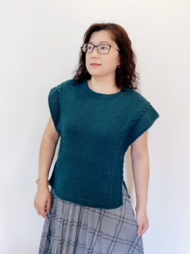 Ravelry: Over It Slipover pattern by Lily Kate France