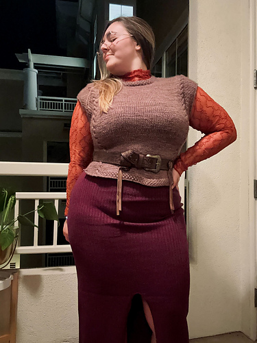 Ravelry: Over It Slipover pattern by Lily Kate France