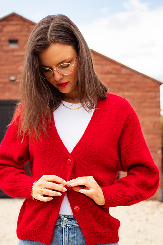 Ravelry: Calm Down Cardigan pattern by Lily Kate France