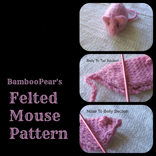 Ravelry: Felted Mouse Cat Toy pattern by Lima 520