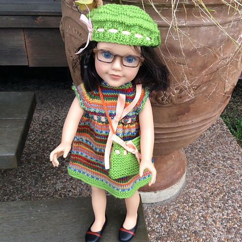 Ravelry: Random Dress Set pattern by Jacqueline Gibb