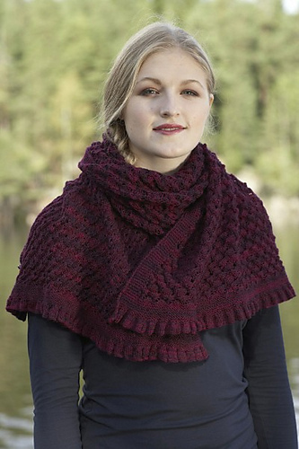 Ravelry: Milanese Lace Shawl pattern by Linda Marveng