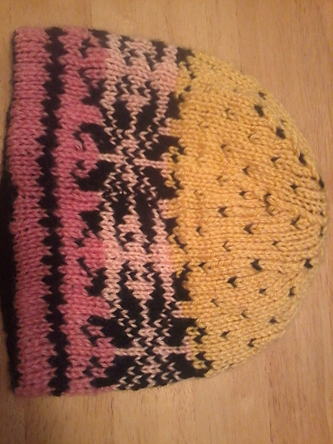 Ravelry: Reversible Snowflake Hat pattern by Lindsay Marie