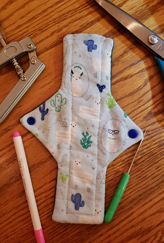 Ravelry: Sorry Not Sorry Pad (knit & crochet) pattern by Lindsey George